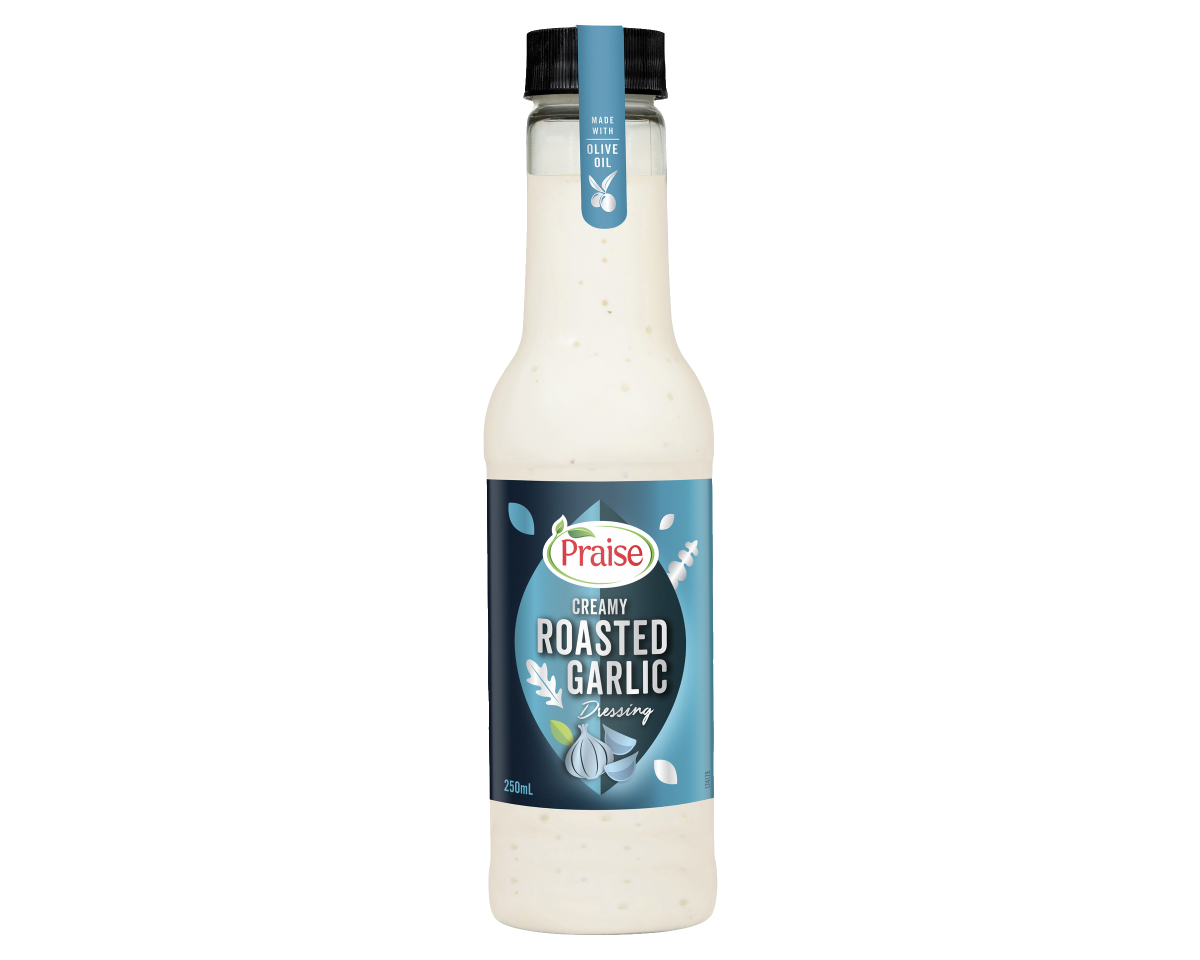 Praise Deli Style Dressing Creamy Roasted Garlic Vinaigrette 250 ml ...